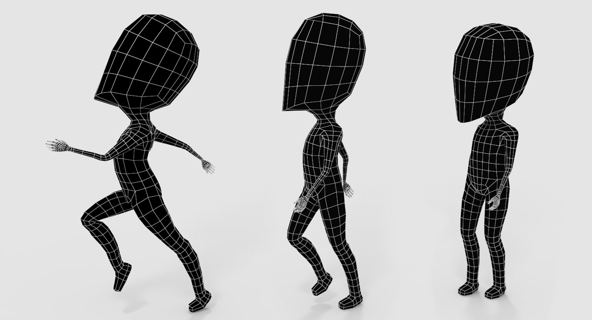 3D Model Stickman Rig Character - TurboSquid 1237758