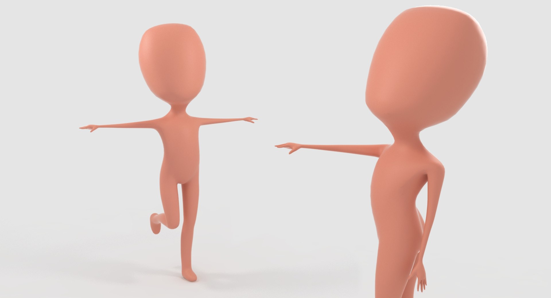 3D Model Stickman Rig Character - TurboSquid 1237758