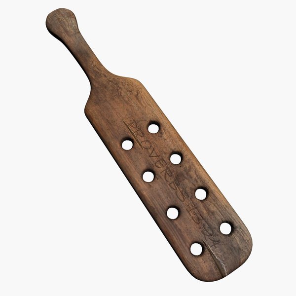 3D модель Vintage School Paddle - TurboSquid 1985000