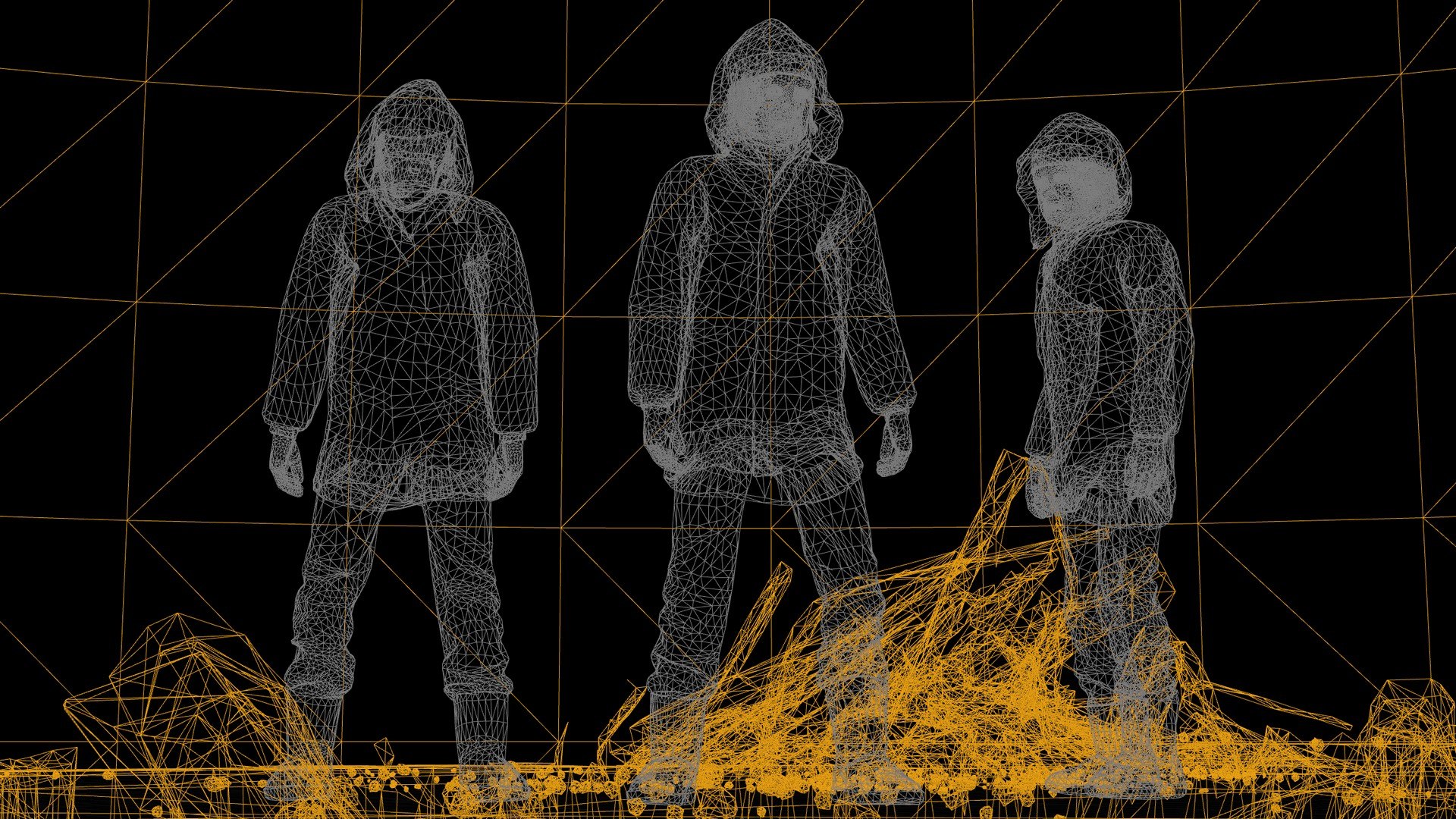 3D Homeless Person Martha Model - TurboSquid 1901018