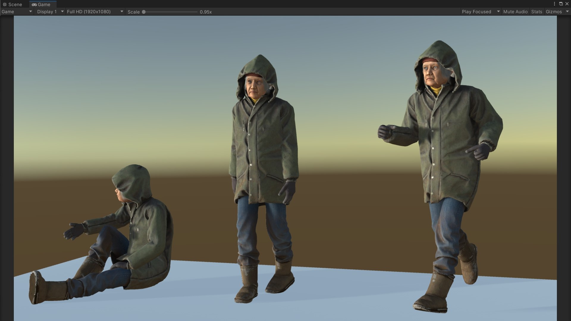 3D Homeless Person Martha Model - TurboSquid 1901018