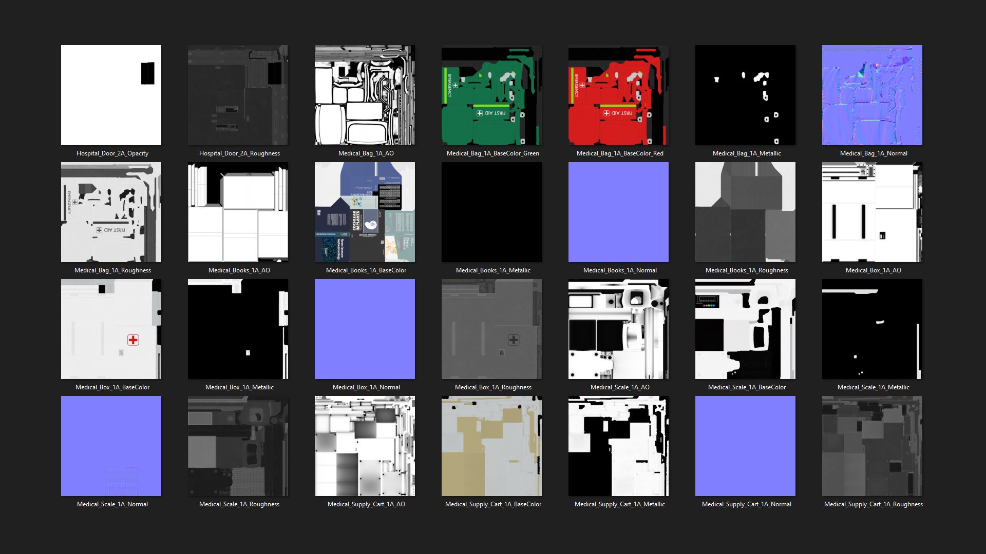 Hospital Props Collection 2A 3D Model - TurboSquid 2085397