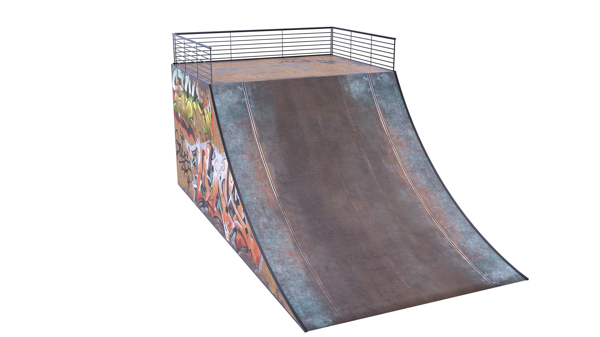 Skatepark Ramp Collection 3D Model - TurboSquid 1869983