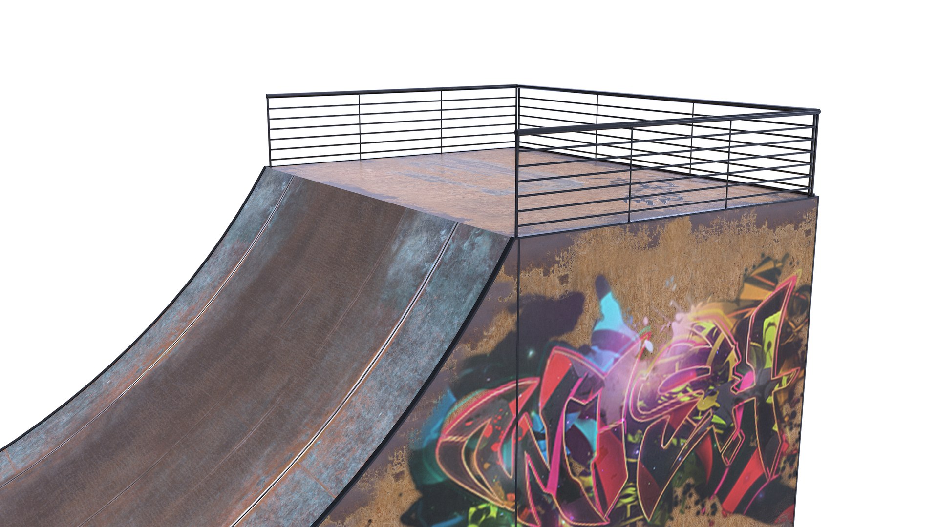 Skatepark Ramp Collection 3D Model - TurboSquid 1869983
