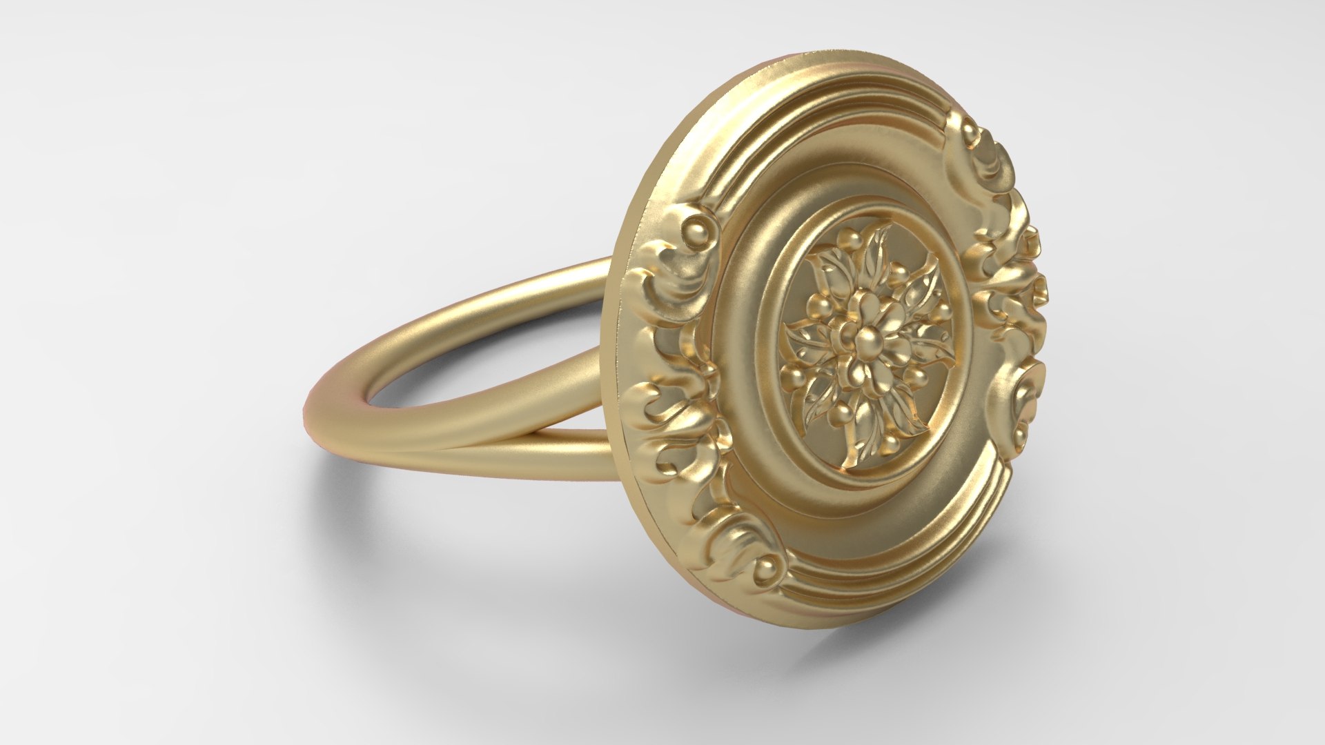 Gold Jewellery Set Design 3D Model - TurboSquid 1543943