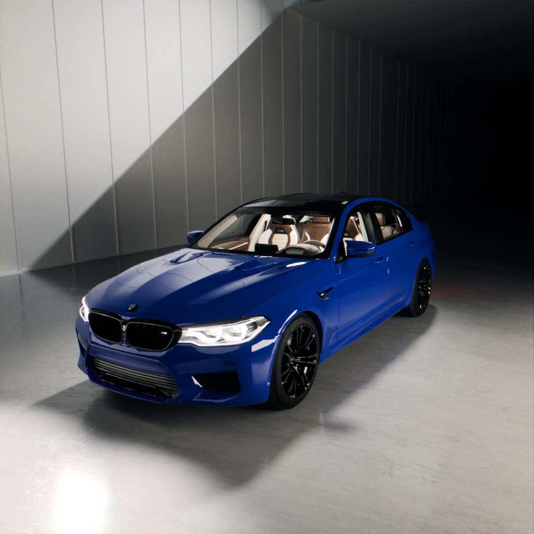 BMW M5 F90 3D Model - TurboSquid 2424320