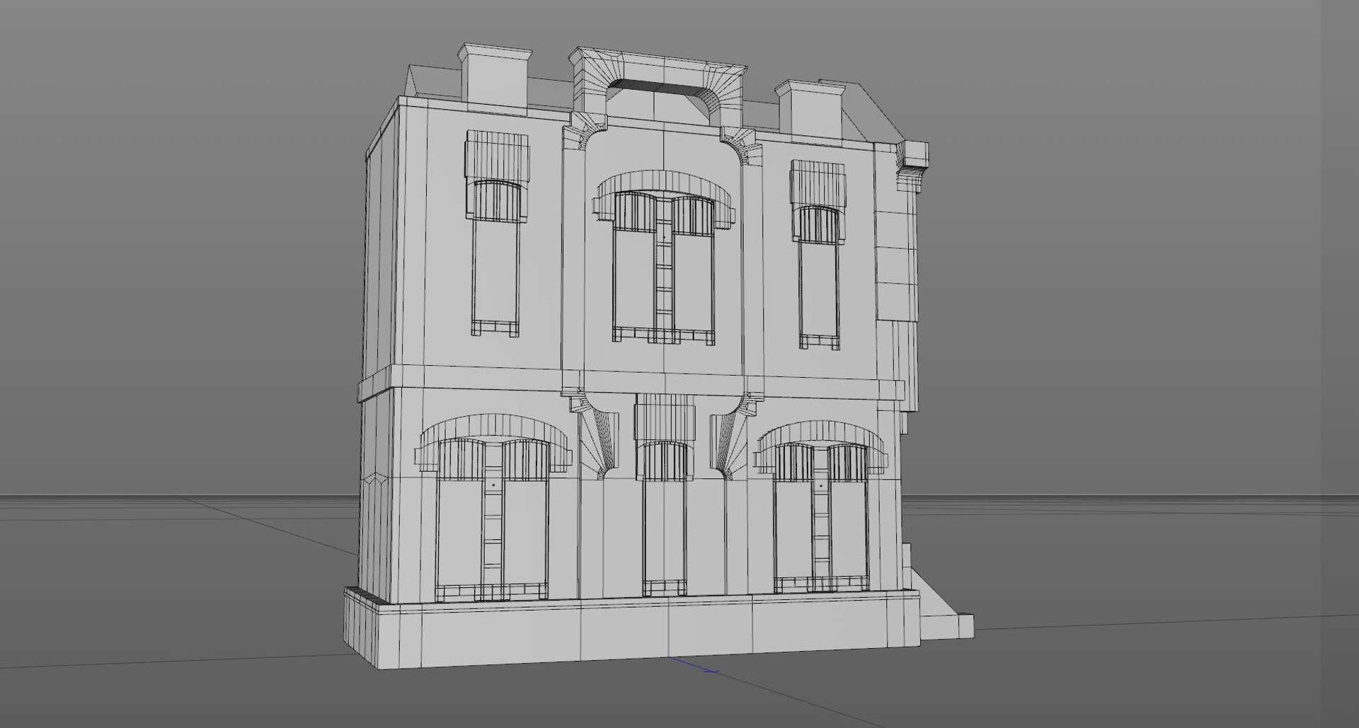 3D Old Building - TurboSquid 1197894