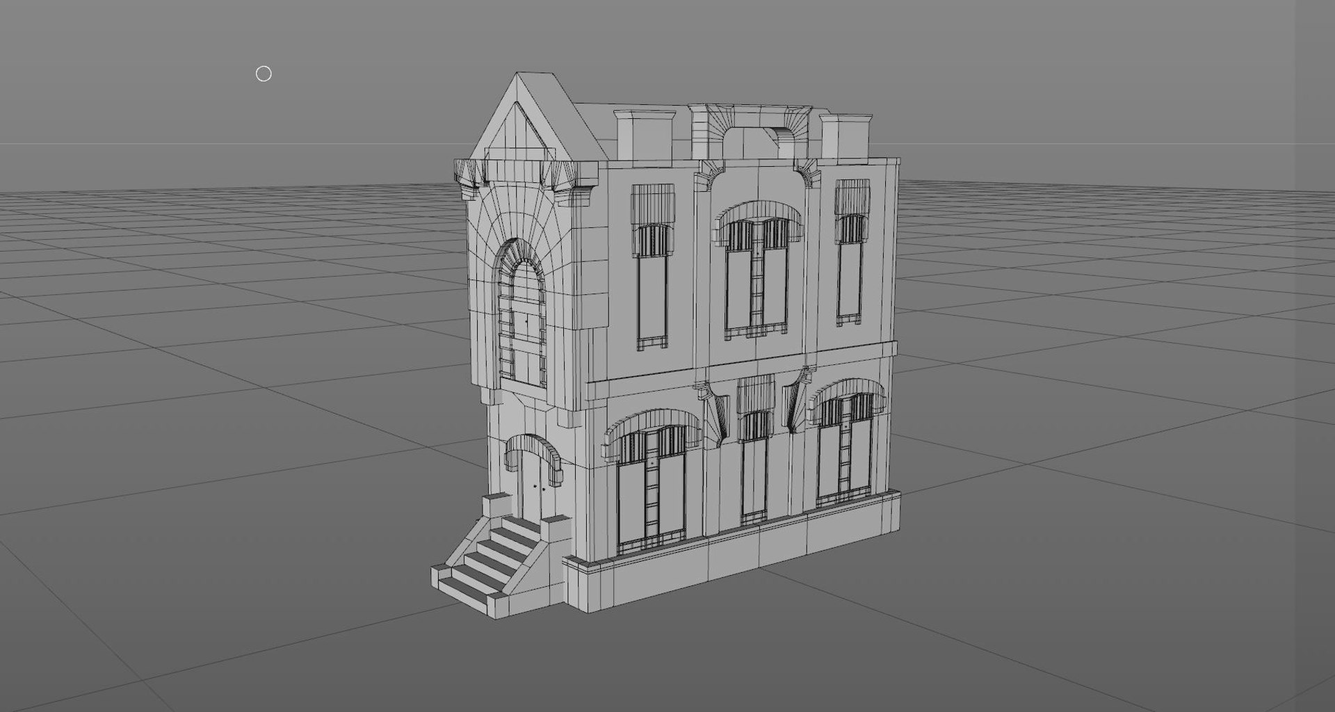 3D Old Building - TurboSquid 1197894