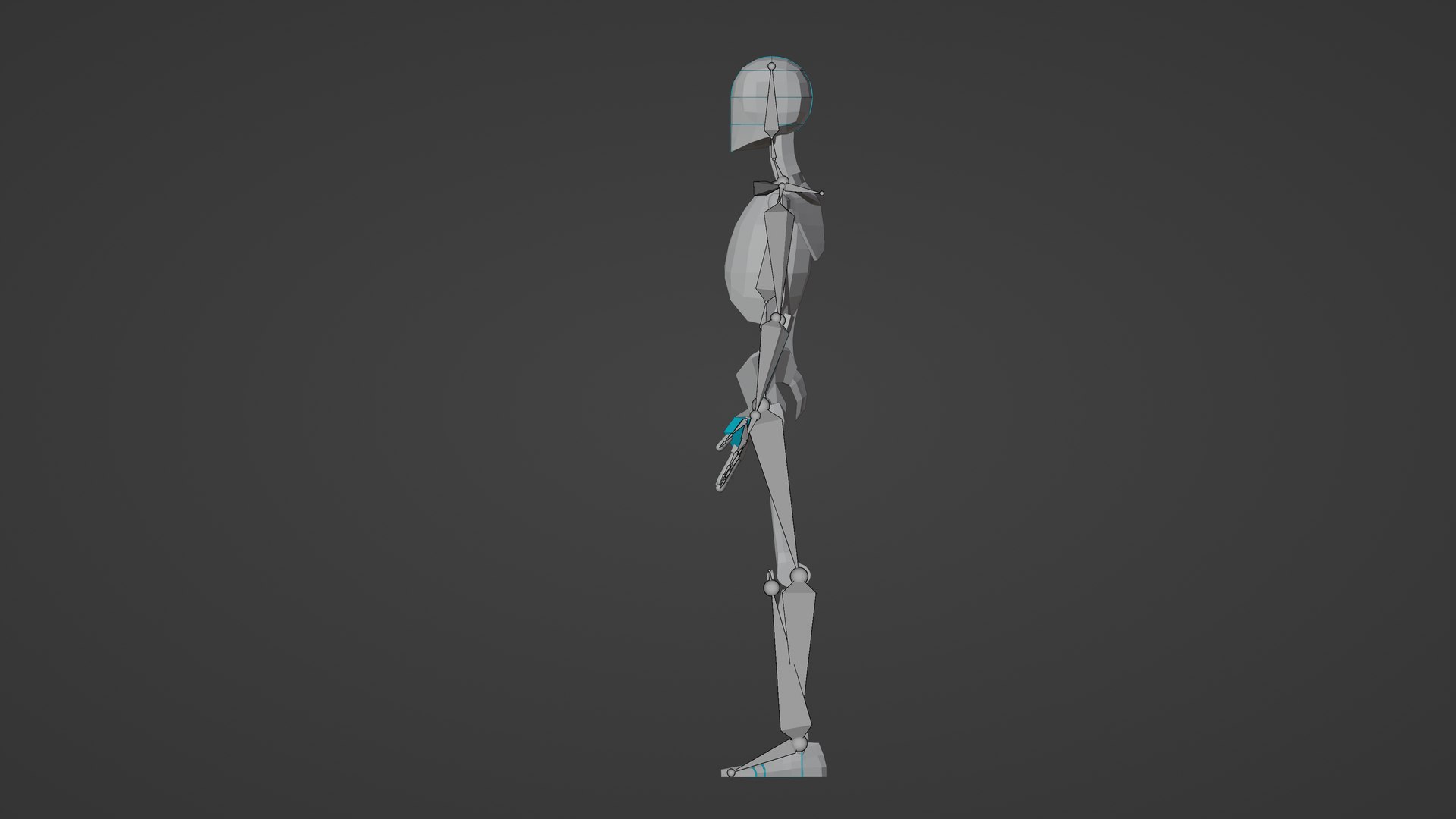 Male Skeleton For Artists1 3D Model - TurboSquid 2110878