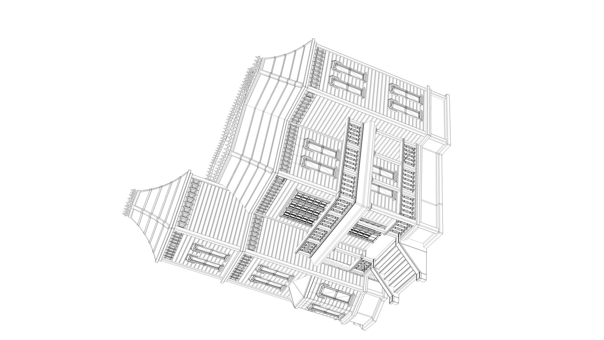 House Victorian Model - TurboSquid 2012069