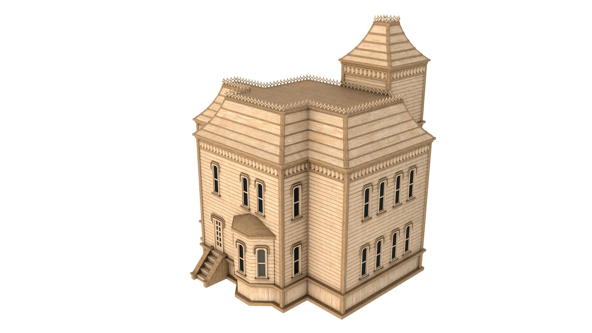 House Victorian Model - TurboSquid 2012069