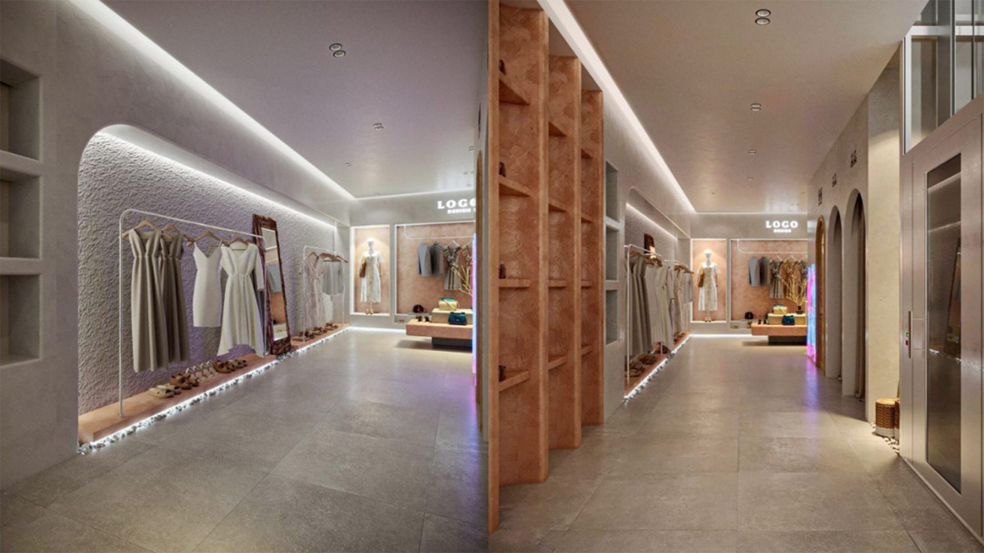 Clothes Shop Of Sneech 01 - MAX FBX OBJ SKP Simlab Collada Model ...