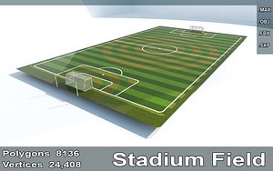 Soccer Pitch SketchUp Models for Download | TurboSquid