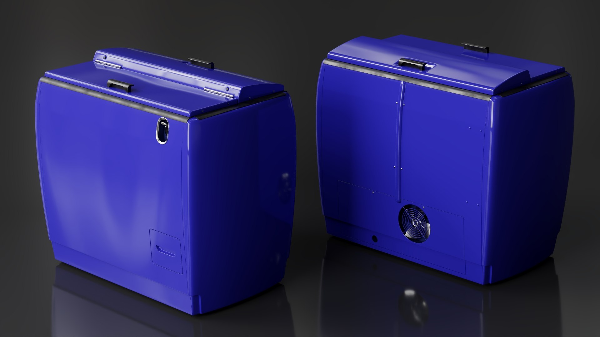 3D Vintage Cooler For Carbonated Drink - TurboSquid 2248545