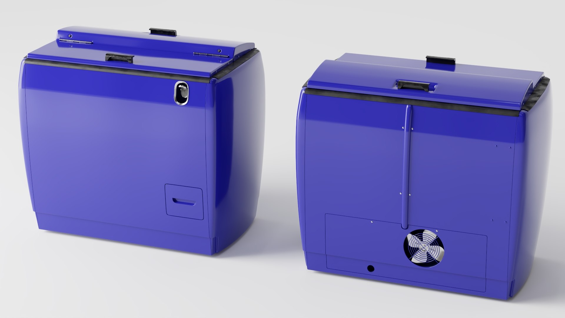 3D Vintage Cooler For Carbonated Drink - TurboSquid 2248545