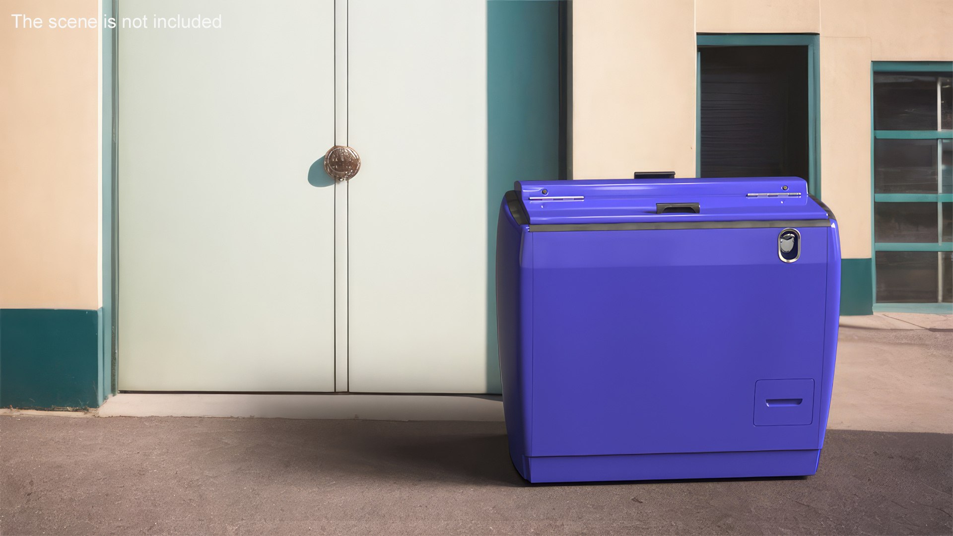 3D Vintage Cooler For Carbonated Drink - TurboSquid 2248545