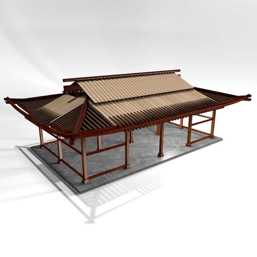 Hanok 3D Model - TurboSquid 1436310