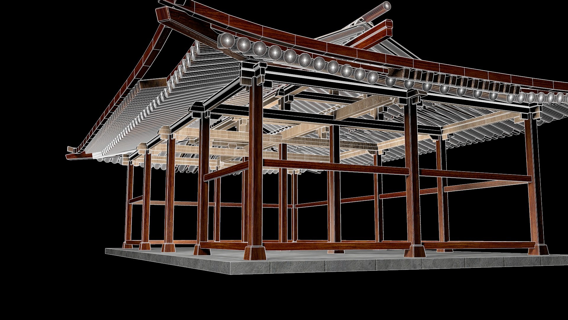 Hanok 3D Model - TurboSquid 1436310