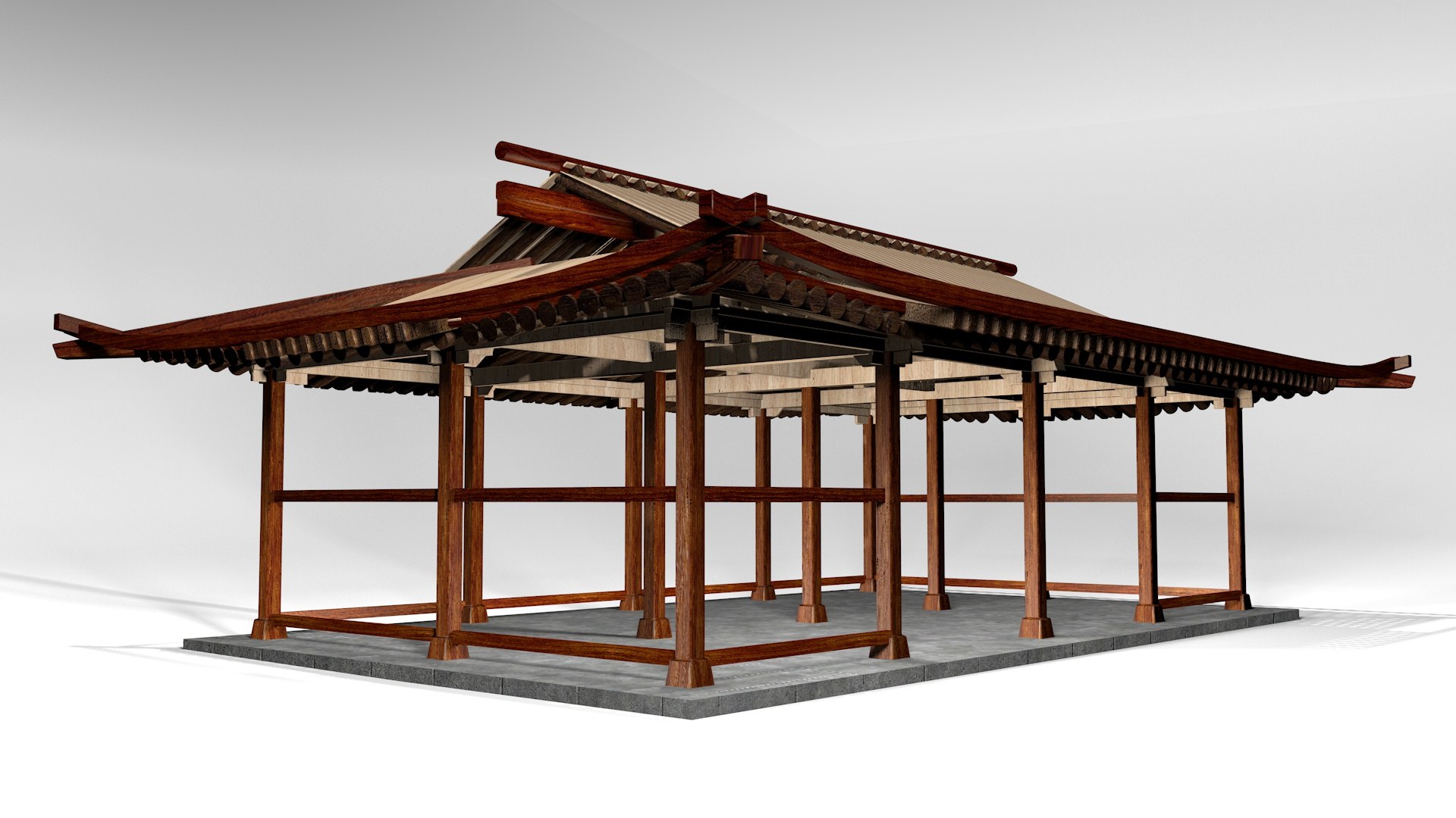 Hanok 3D Model - TurboSquid 1436310