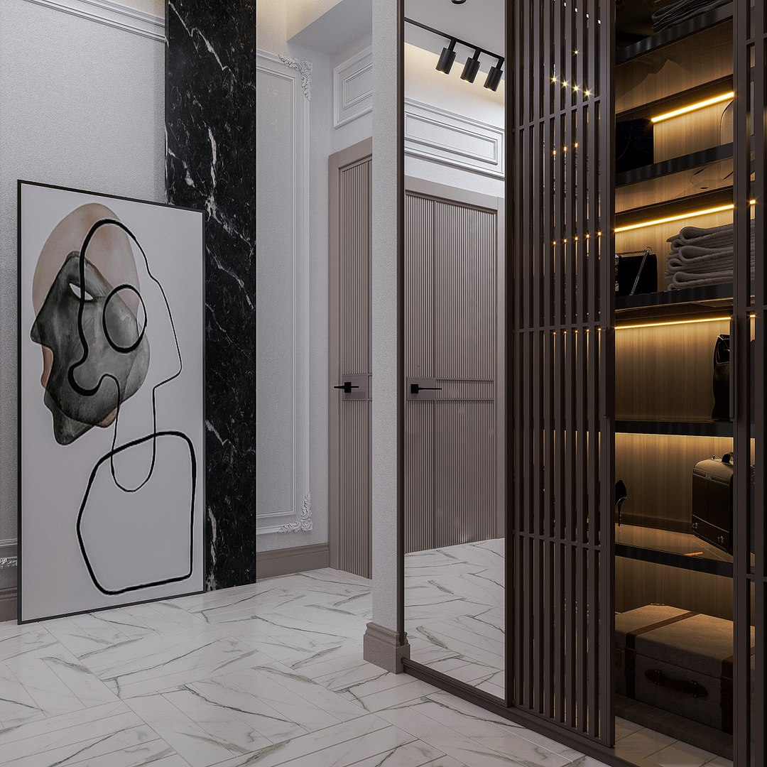 Corridor Interior Design 3D Model - TurboSquid 2346755