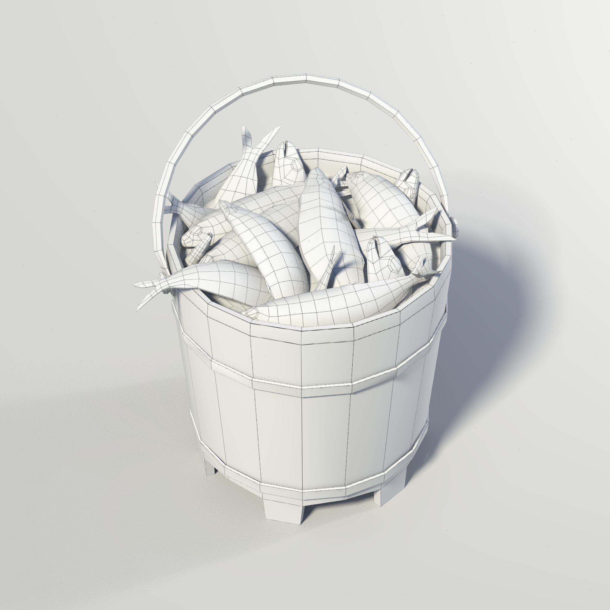 modelo 3d Cubo de pescado - TurboSquid 843358