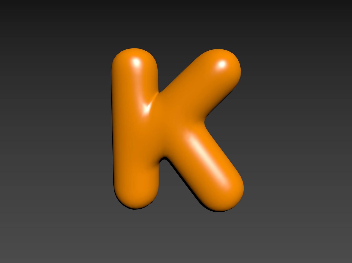 3D K Alphabet Model - TurboSquid 2302226