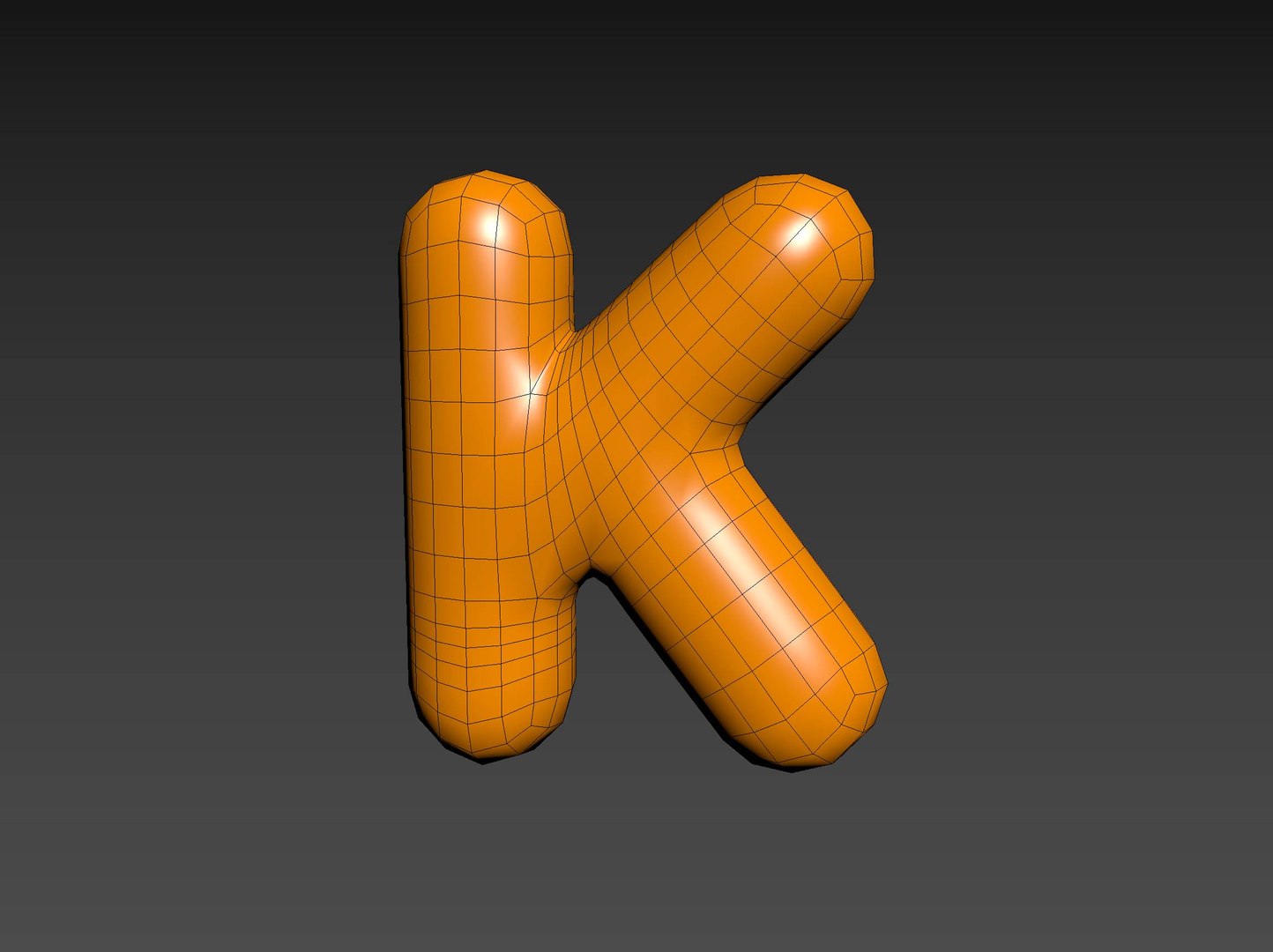 3D K Alphabet Model - TurboSquid 2302226