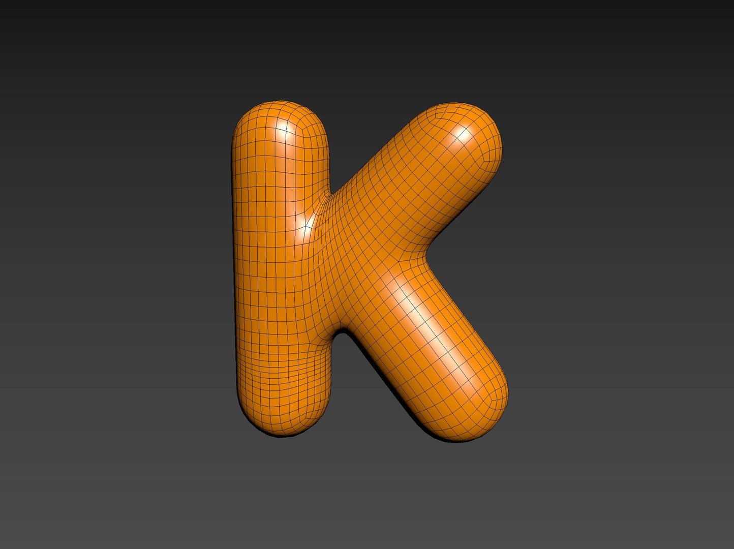 3D K Alphabet Model - TurboSquid 2302226