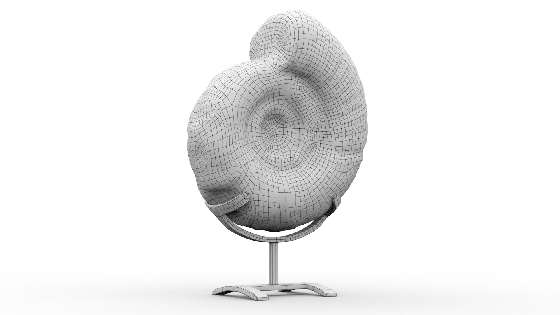 3D Ammonite On Stand 3d Model - TurboSquid 1927485