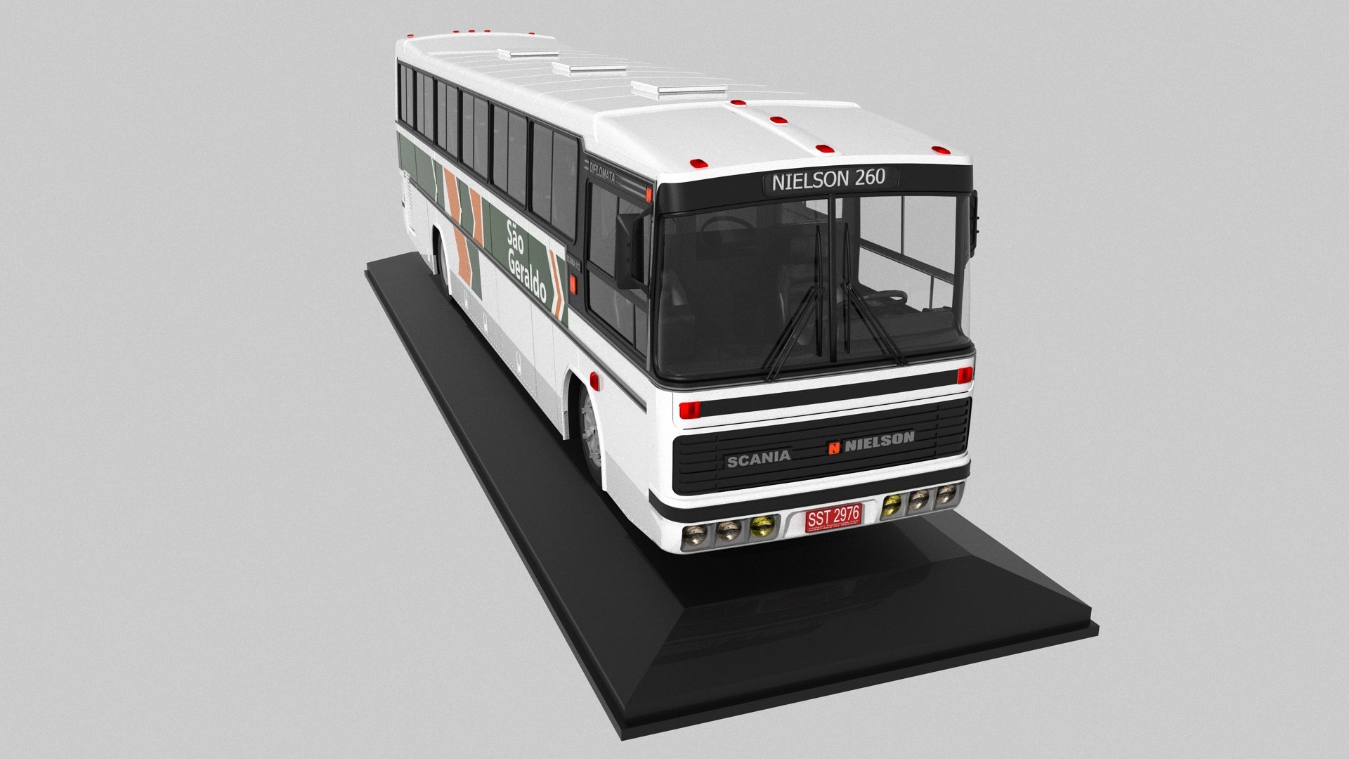 3D Model NIELSON DIPLOMATA 260 BR-116 - TurboSquid 2053472