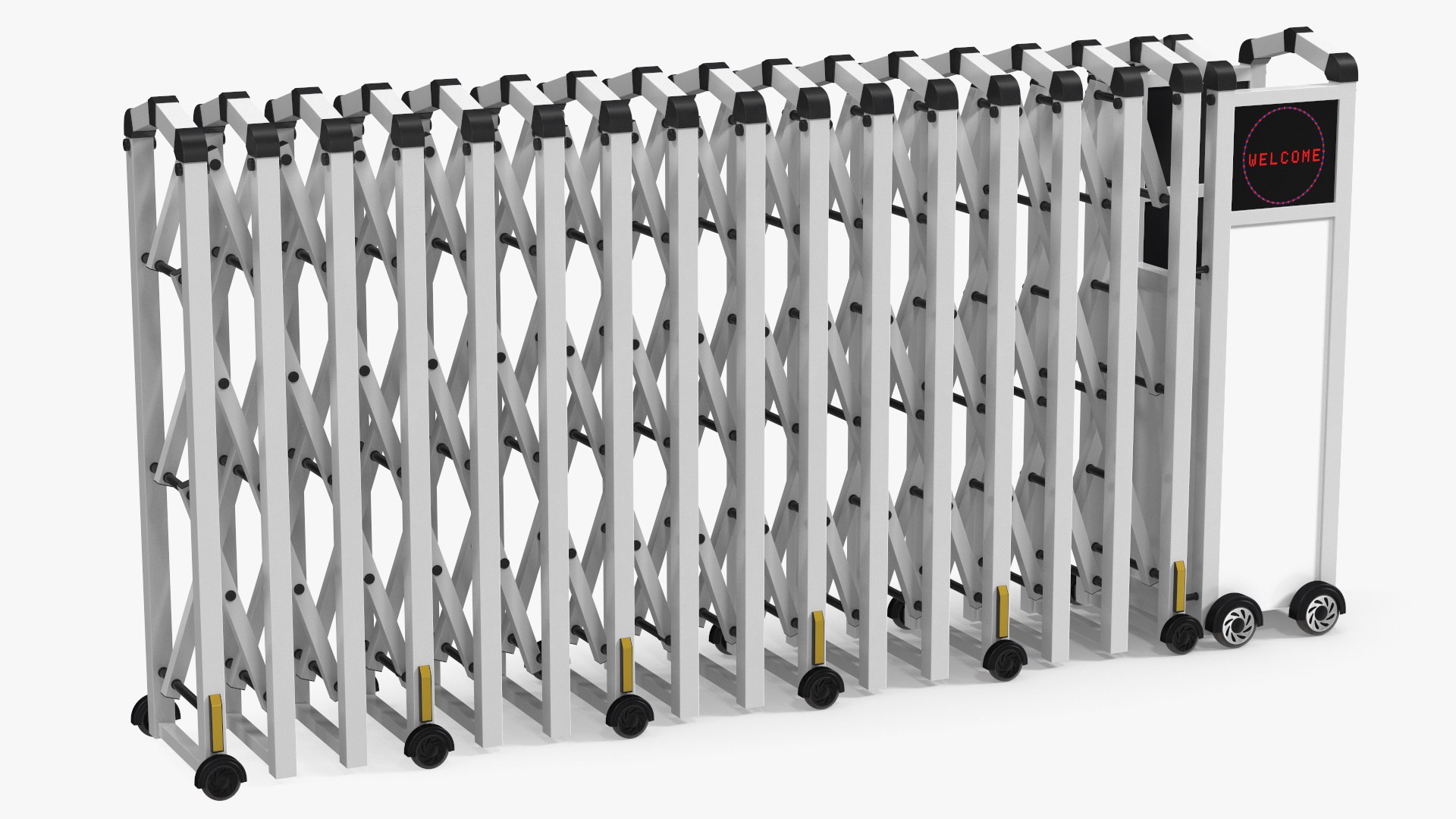 Trackless Retractable Gate 5m Rigged For Cinema 4D Model - TurboSquid ...