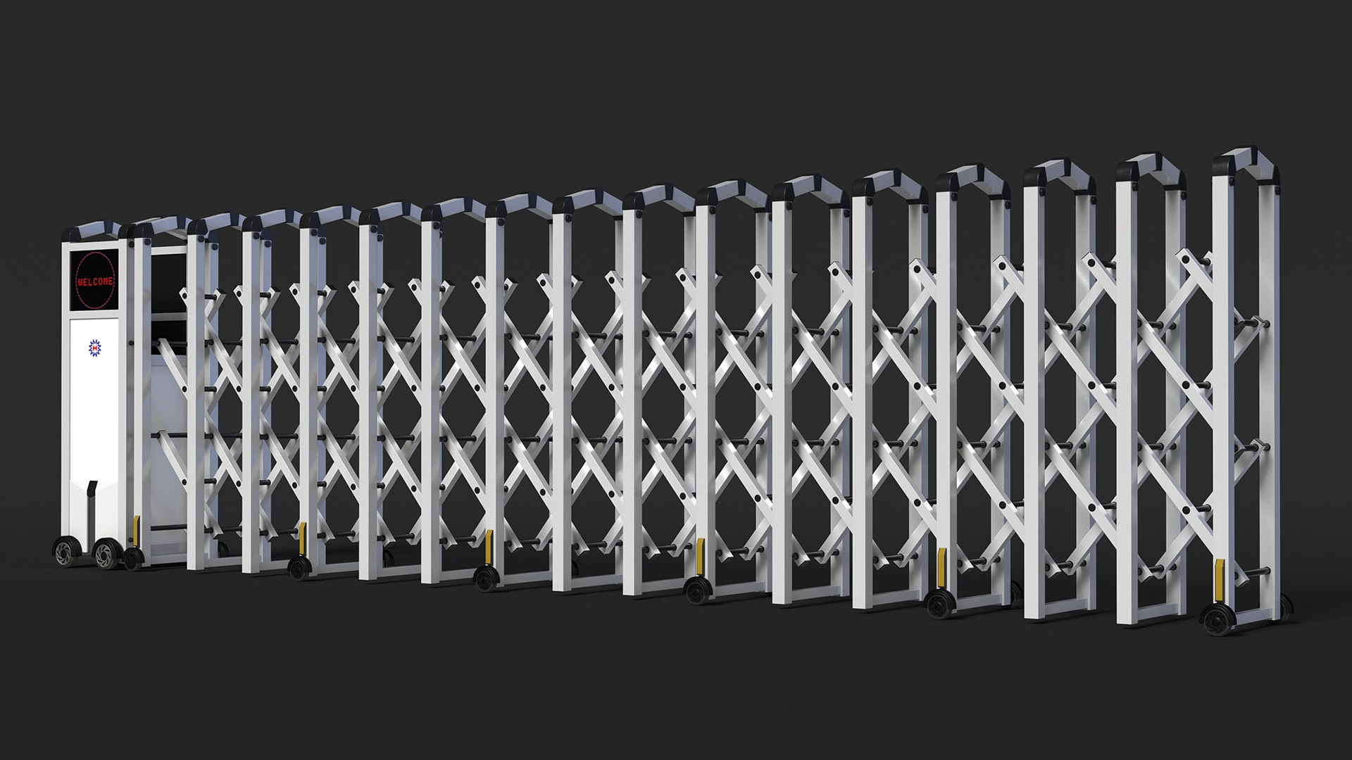 Trackless Retractable Gate 5m Rigged For Cinema 4D Model - TurboSquid ...