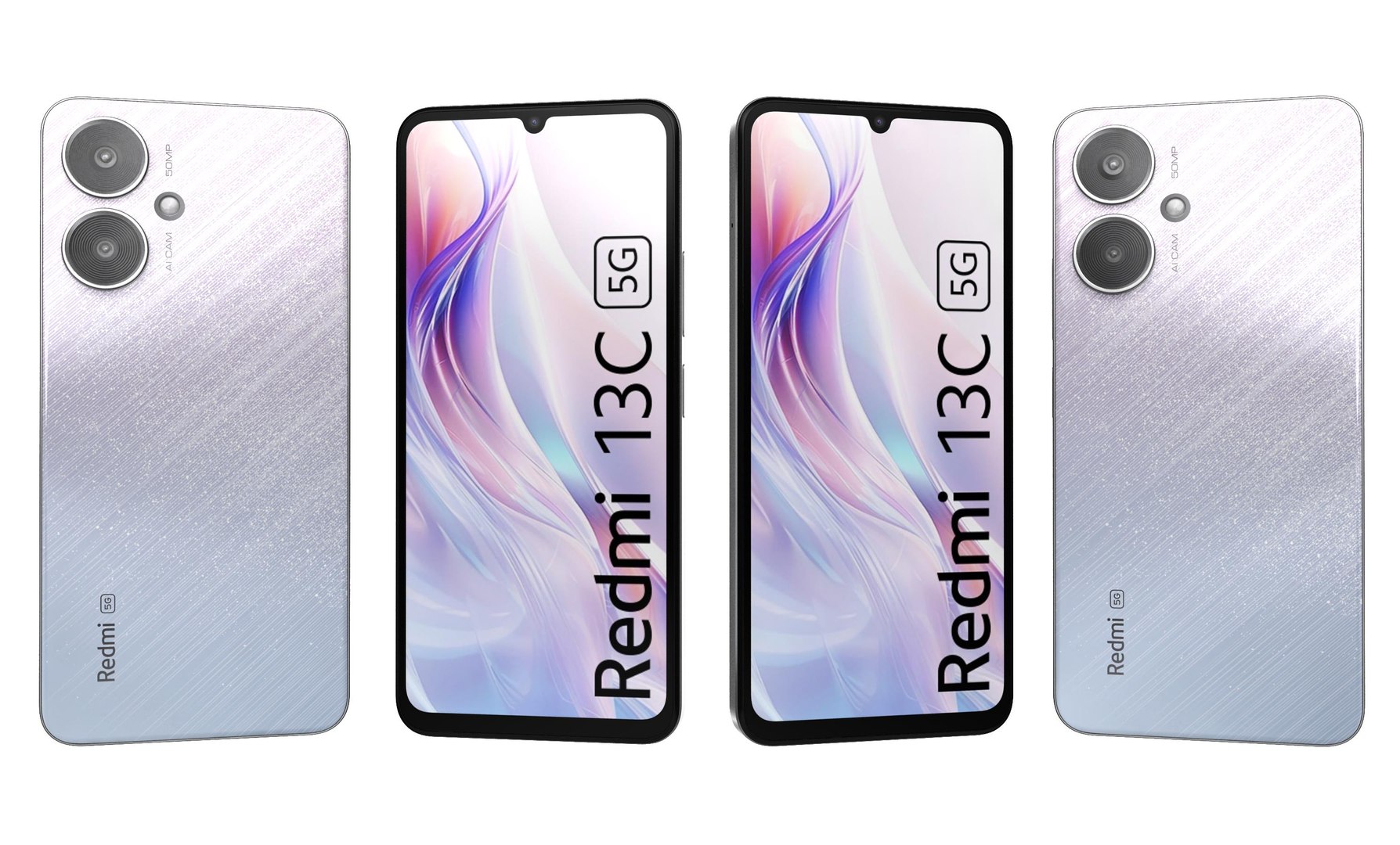 Xiaomi Redmi 13C 5G Blue 3D - TurboSquid 2174283