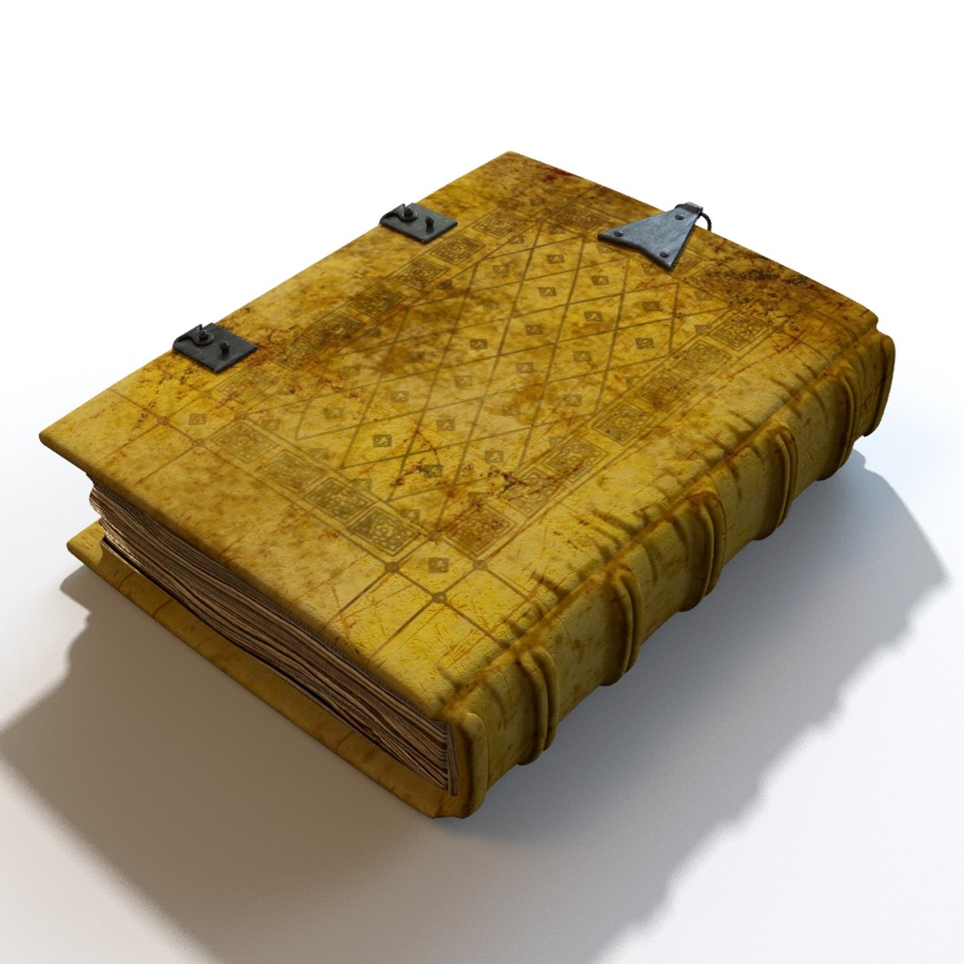 3D Model Medieval Book - TurboSquid 1394098
