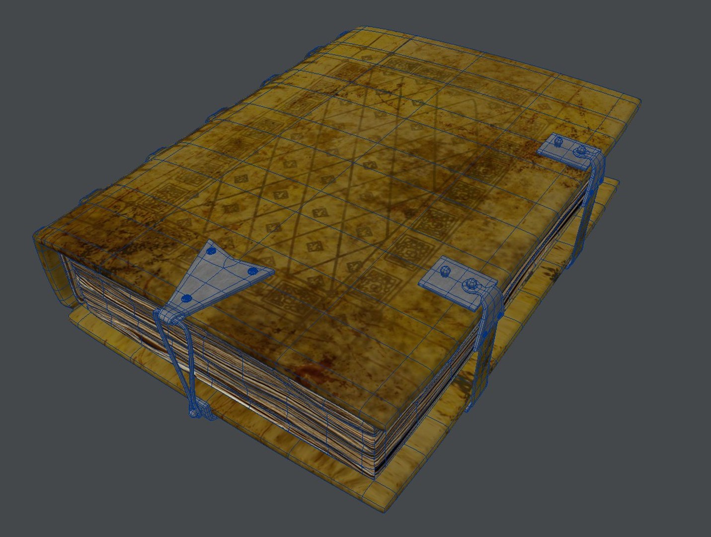 3D Model Medieval Book - TurboSquid 1394098
