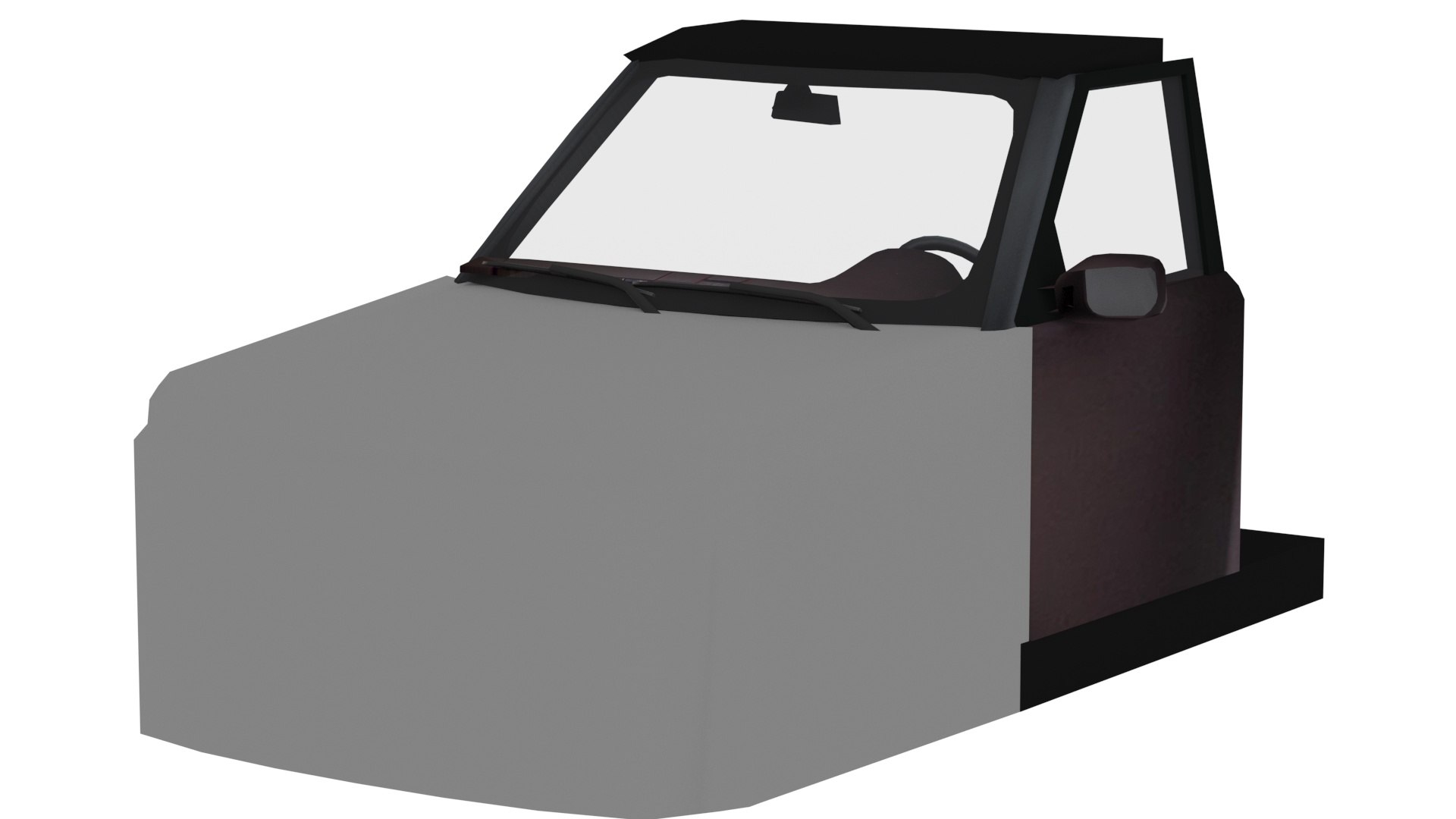 Car Dashboard With Steering Wheel 3D Model - TurboSquid 1913020