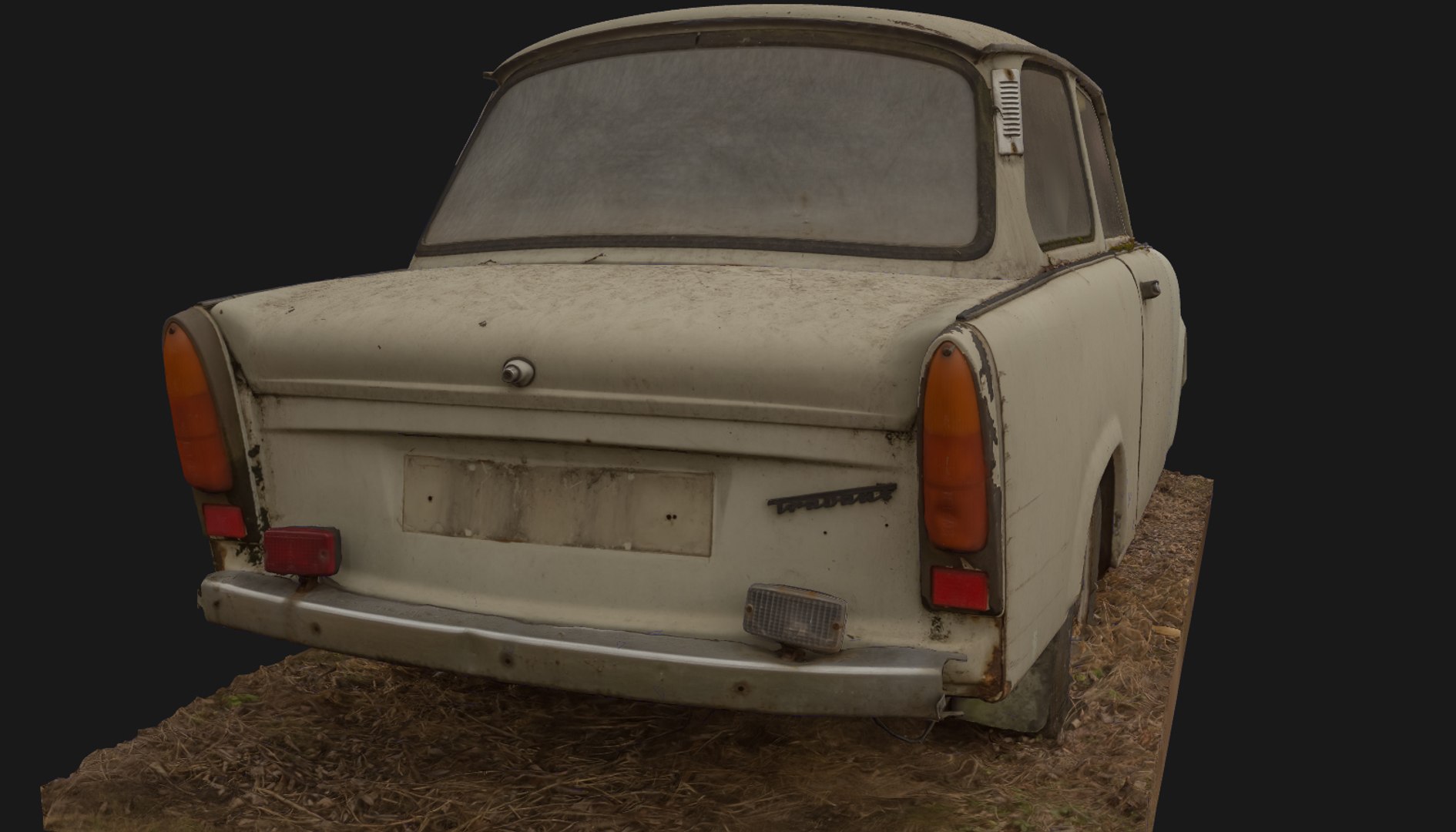 Trabant Vintage Super Car Model - TurboSquid 1270790