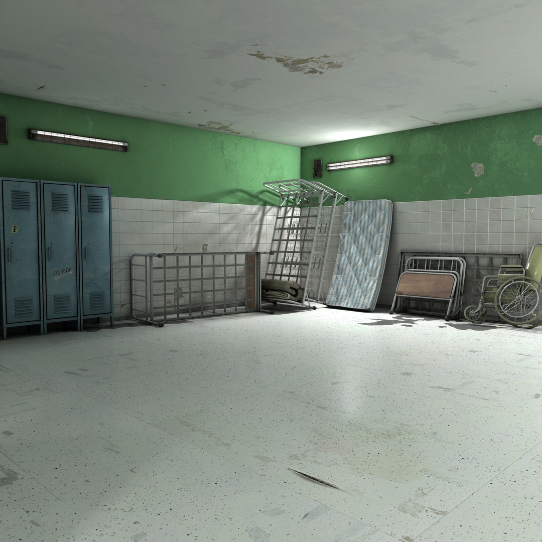 Hospital Basement Storage 3D - TurboSquid 1902631
