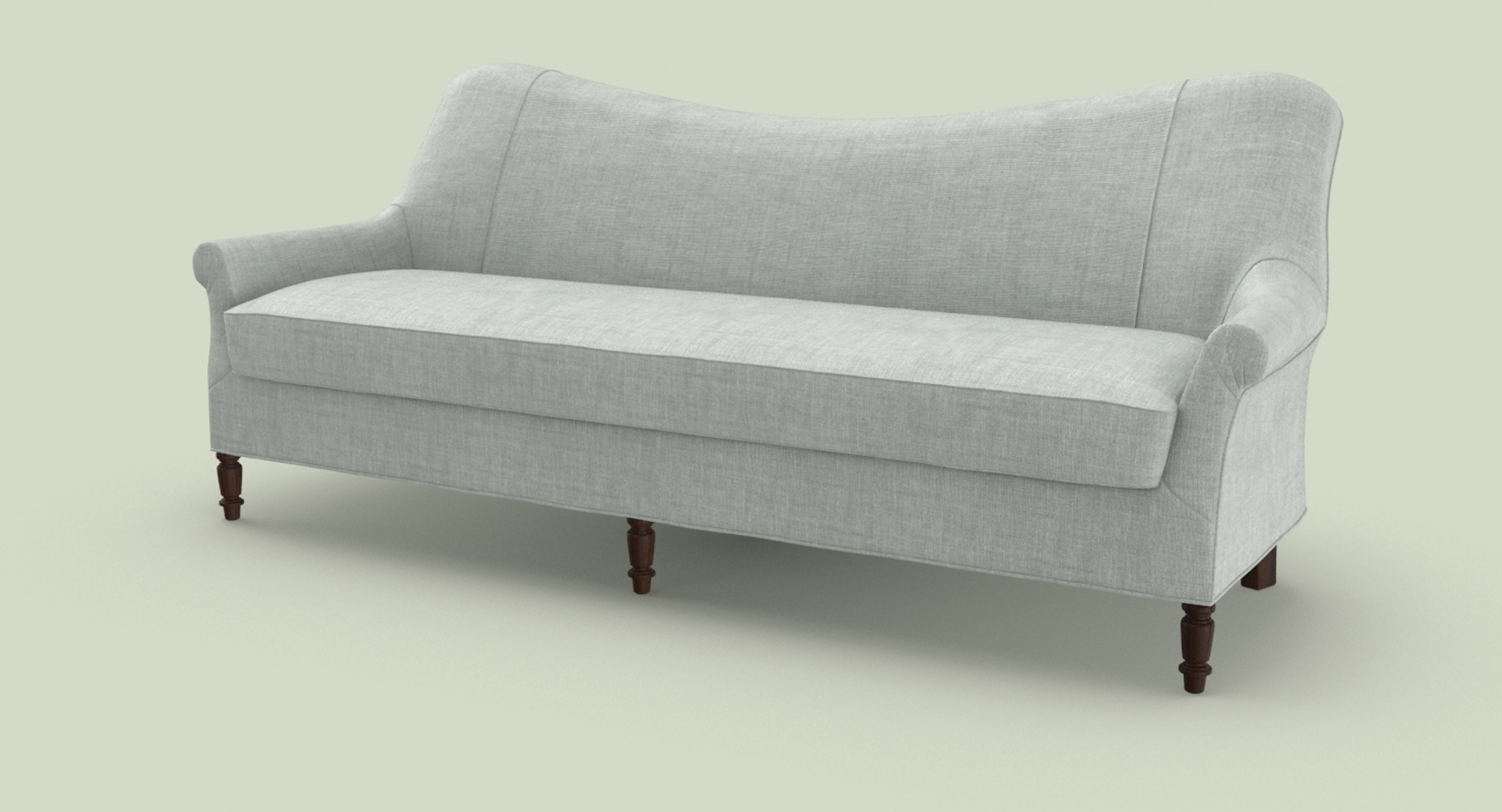 Transitional Sofa 4 3D Model - TurboSquid 1278083