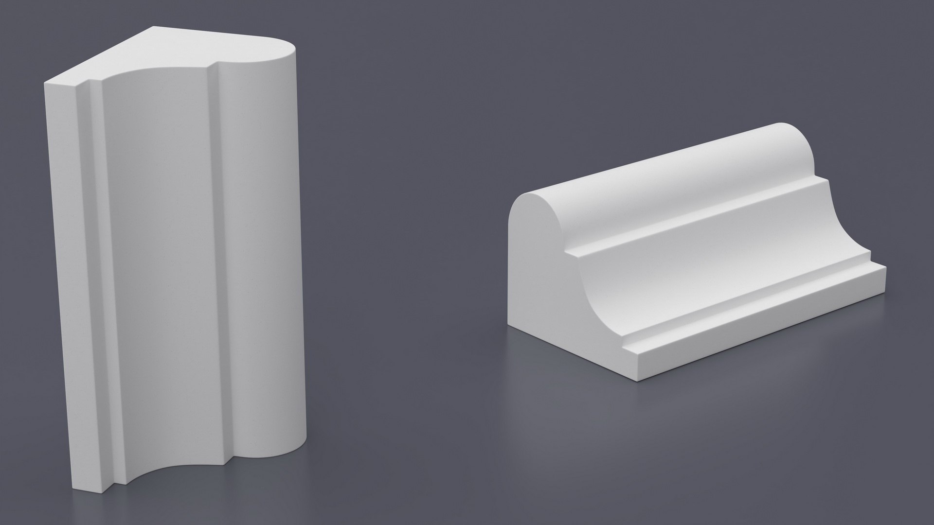 Architectural Molding Gypsum Type 24 3D Model - TurboSquid 2274422