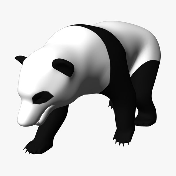 modelo 3d Panda - TurboSquid 2205178