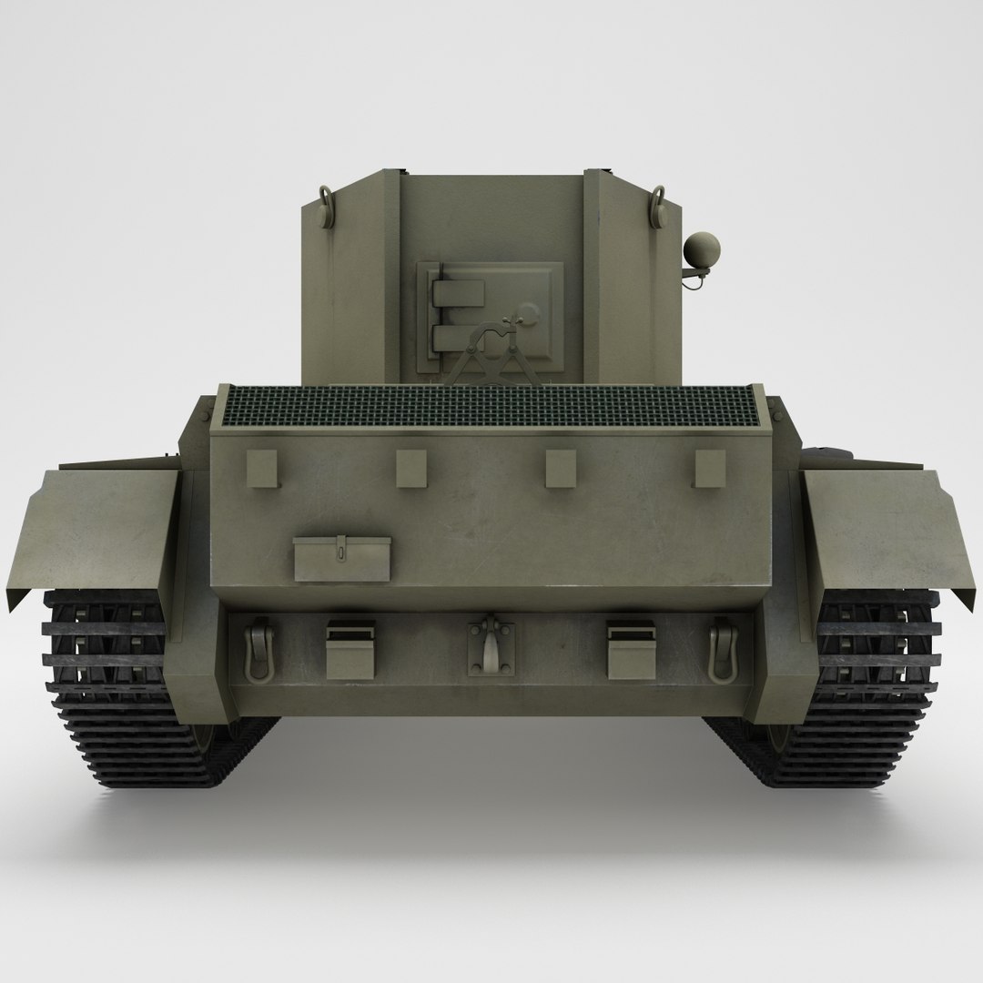 3d cruiser tank mk viii