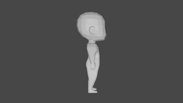 modelo 3d Modelo base chibi modelo 3d - TurboSquid 2212566