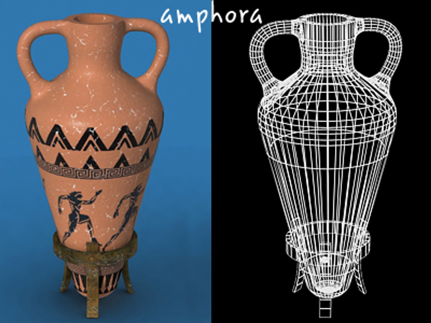 Ancient Ceramics 3d Model