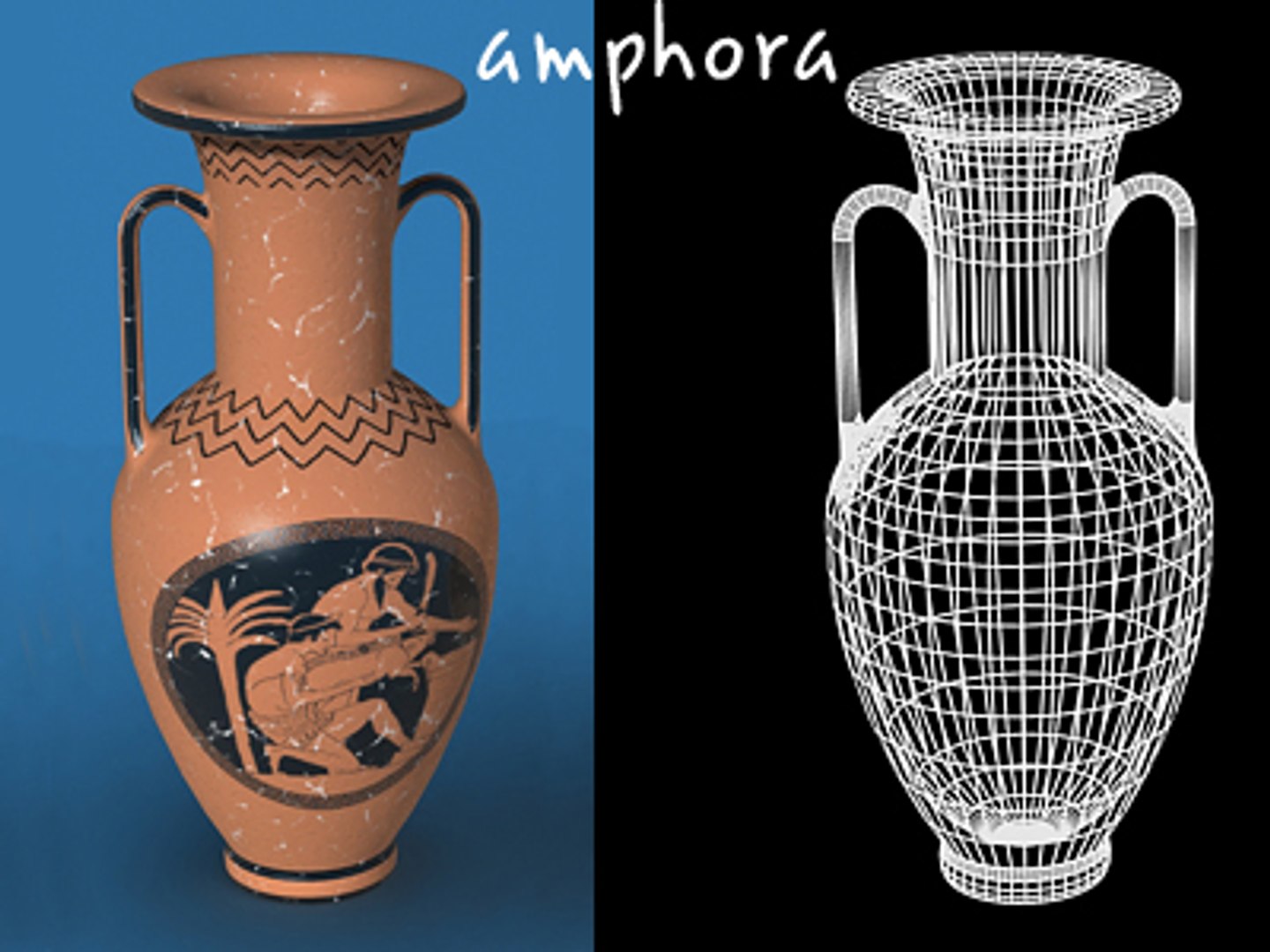 Ancient Ceramics 3d Model