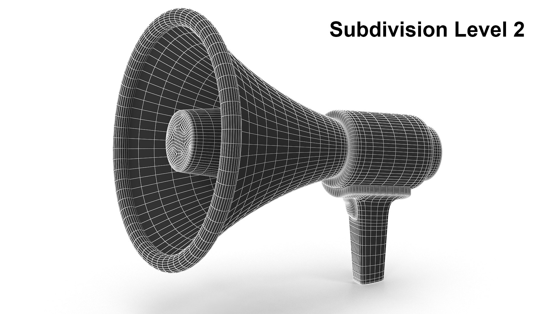Megafon 3DIcon 3D Model - TurboSquid 1940590