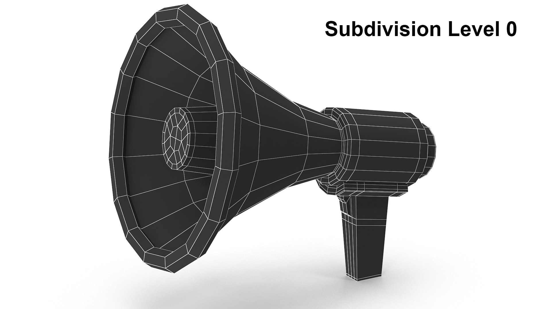 Megafon 3DIcon 3D Model - TurboSquid 1940590