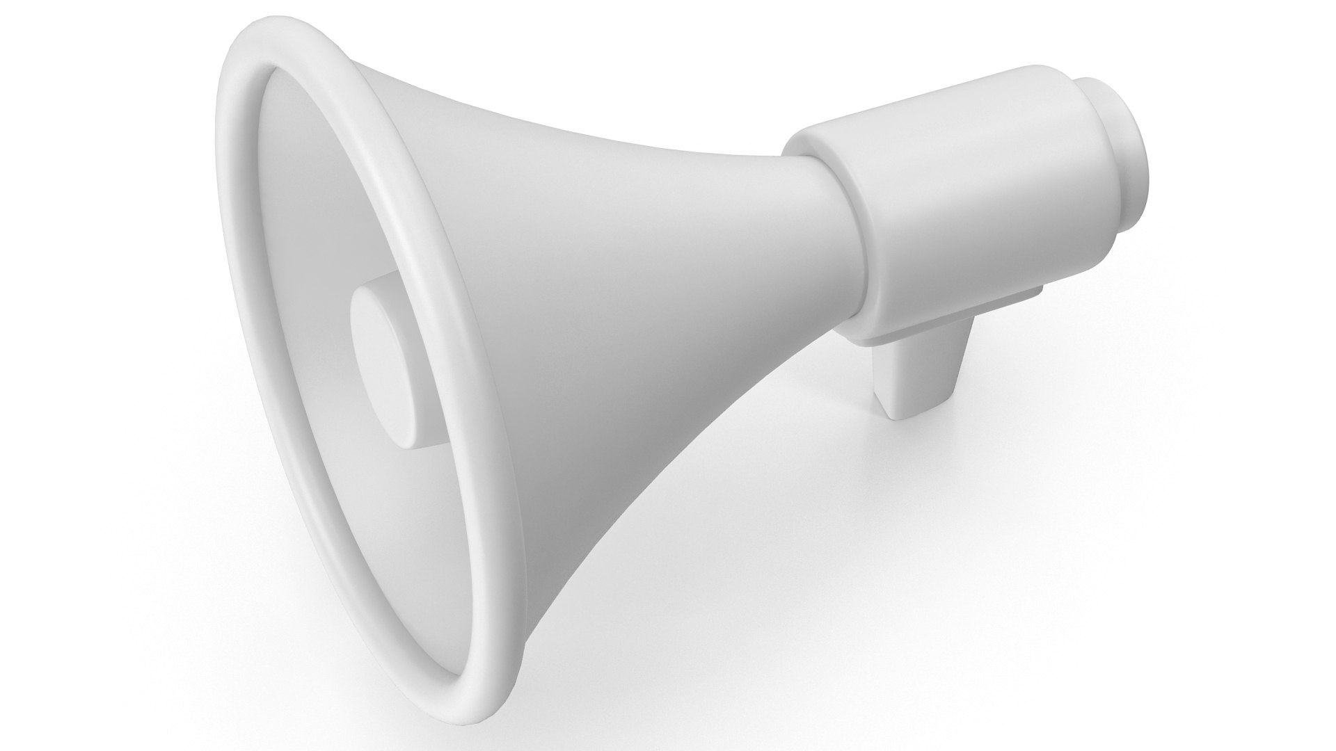 Megafon 3DIcon 3D Model - TurboSquid 1940590