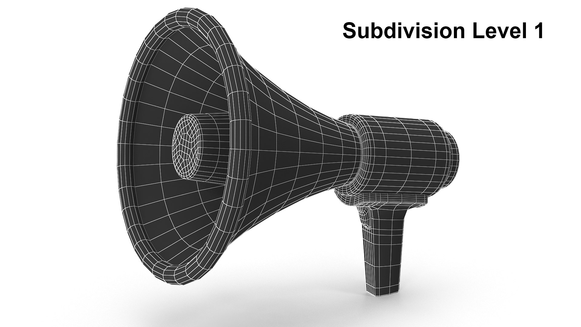 Megafon 3DIcon 3D Model - TurboSquid 1940590
