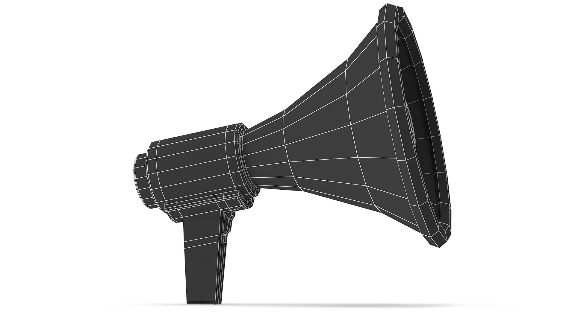 Megafon 3DIcon 3D Model - TurboSquid 1940590